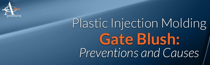 Plastic Injection Molding Gate Blush: Causes and Prevention